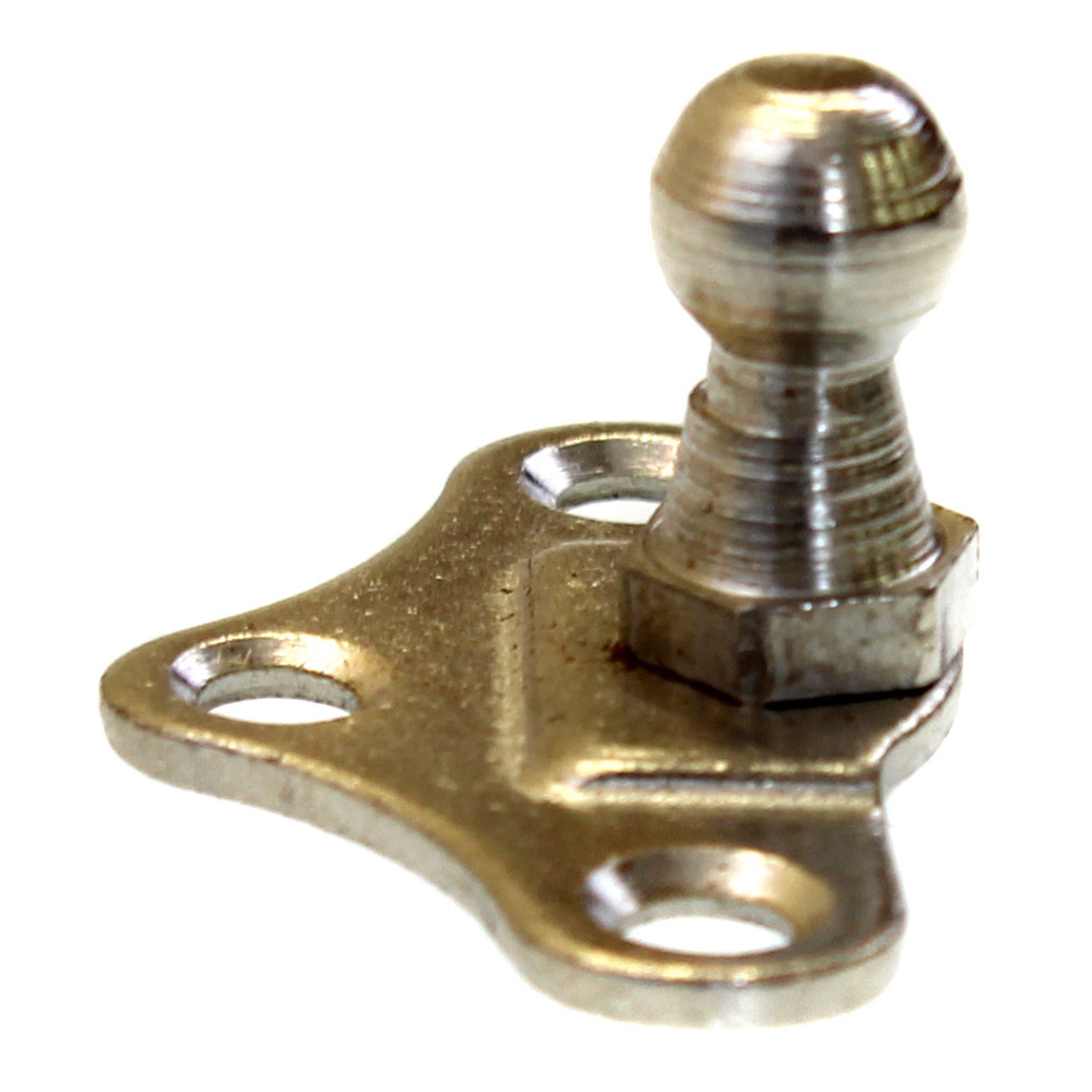 Gas strut bracket 3 hole flat zinc plate.