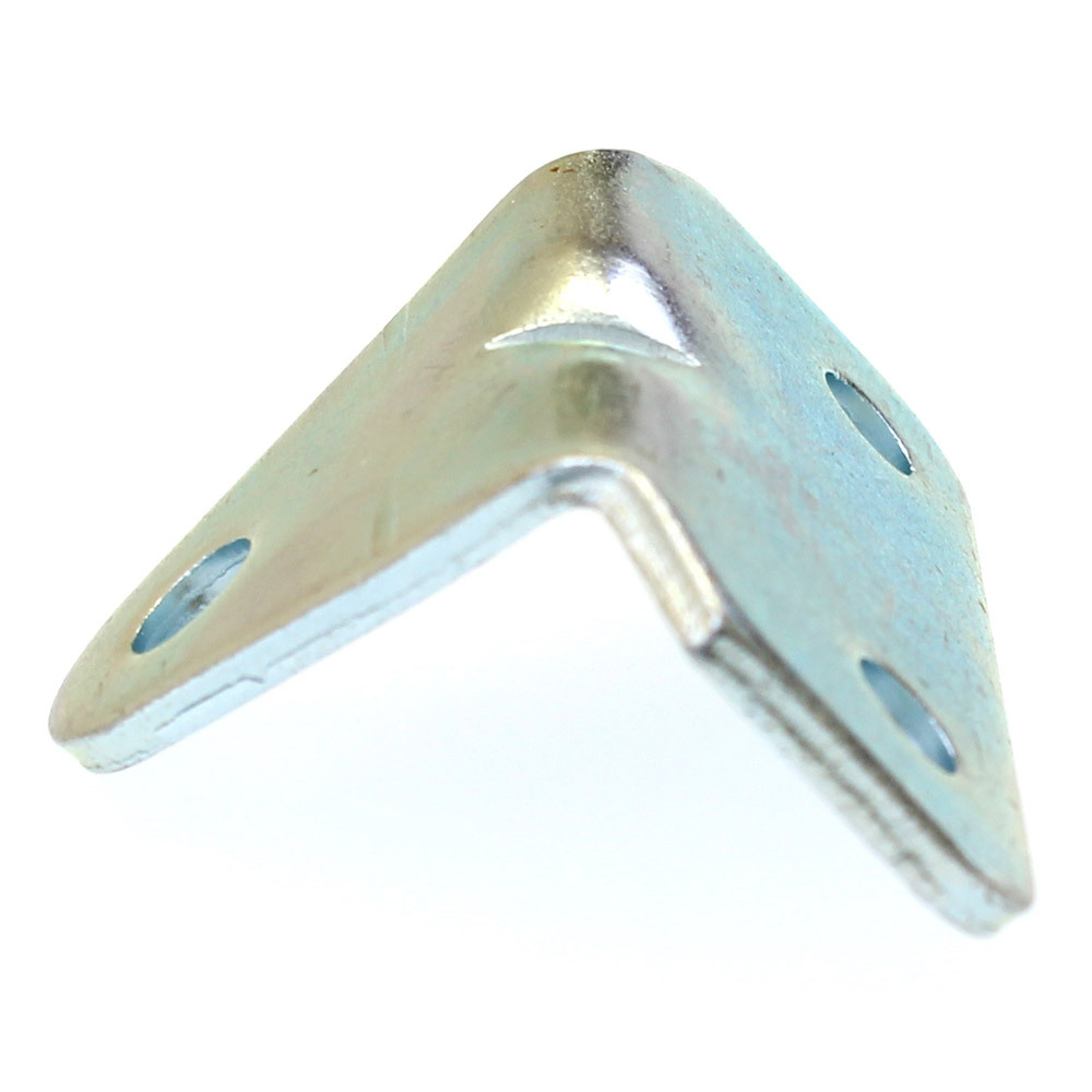 Gas strut bracket 2 hole zinc plated.