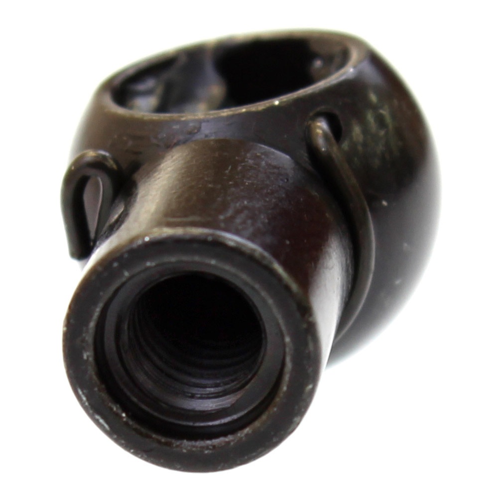 Gas strut ball end. Metal socket and clip shaft.