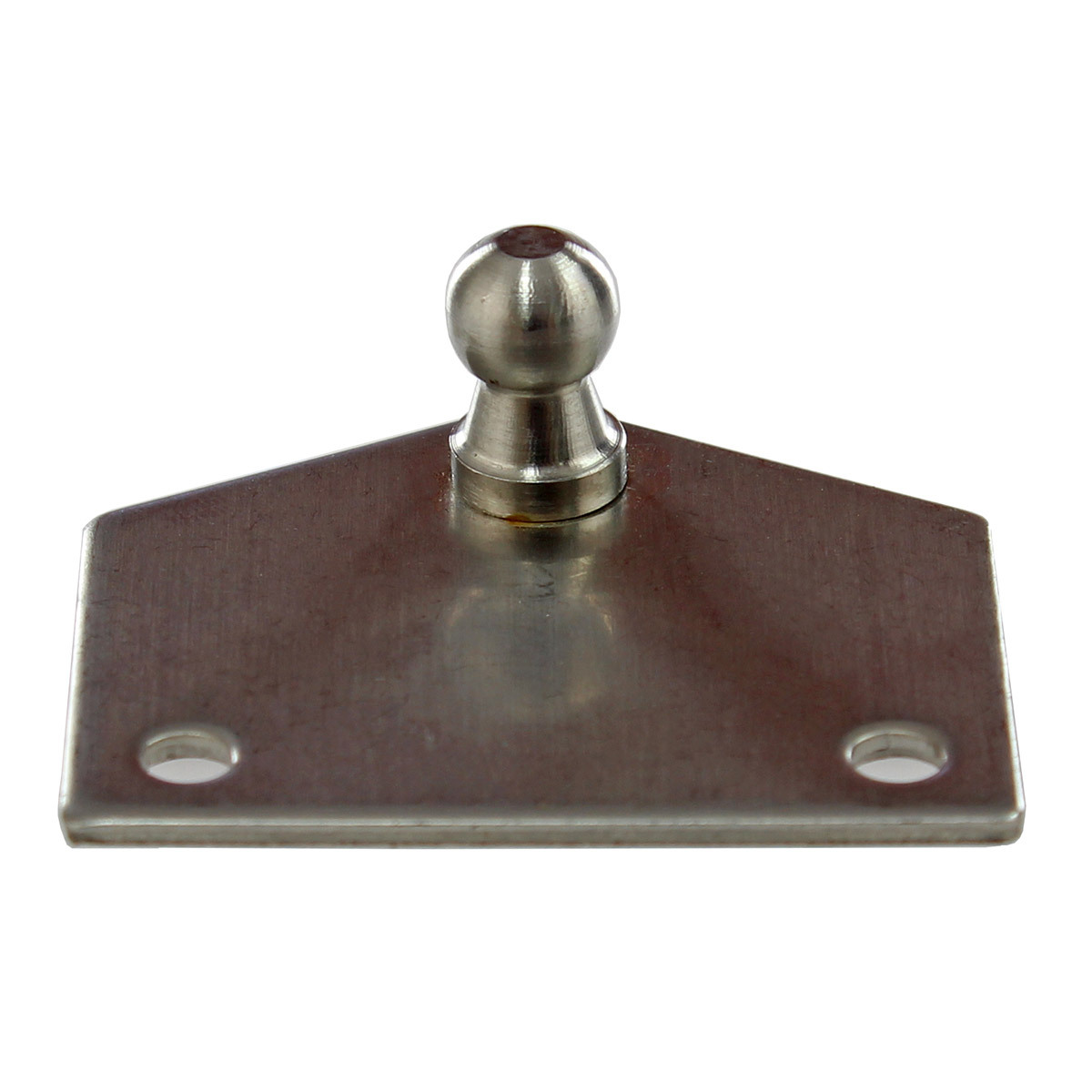 Gas strut bracket 2 hole stainless steel flat angled triangle