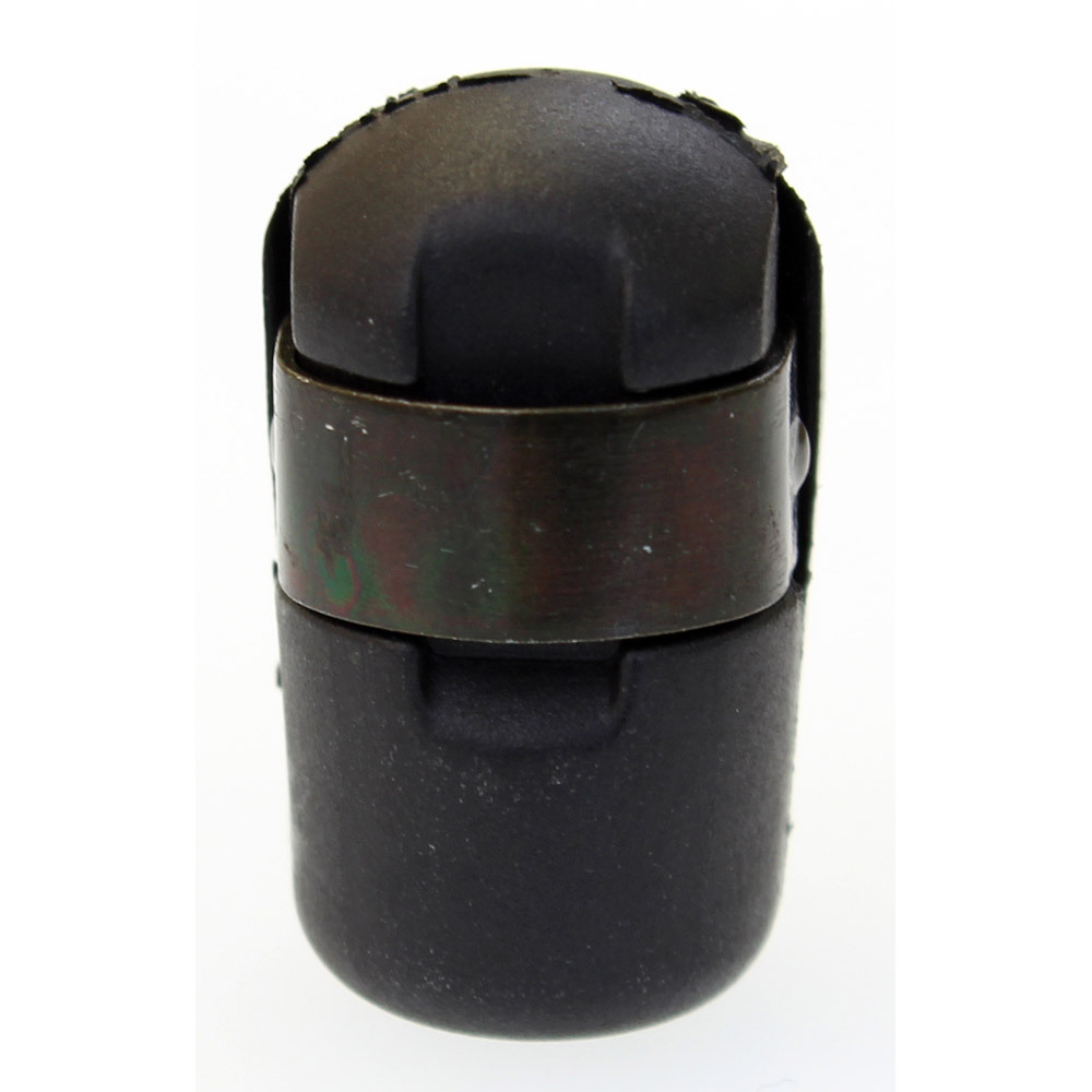 Gas strut nylon end for stays. Formed brass thread.