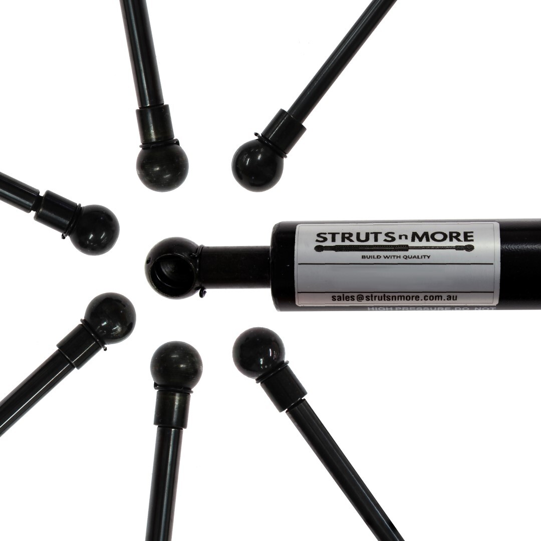 Gas strut 14mm dia. shaft x 28mm dia. tube